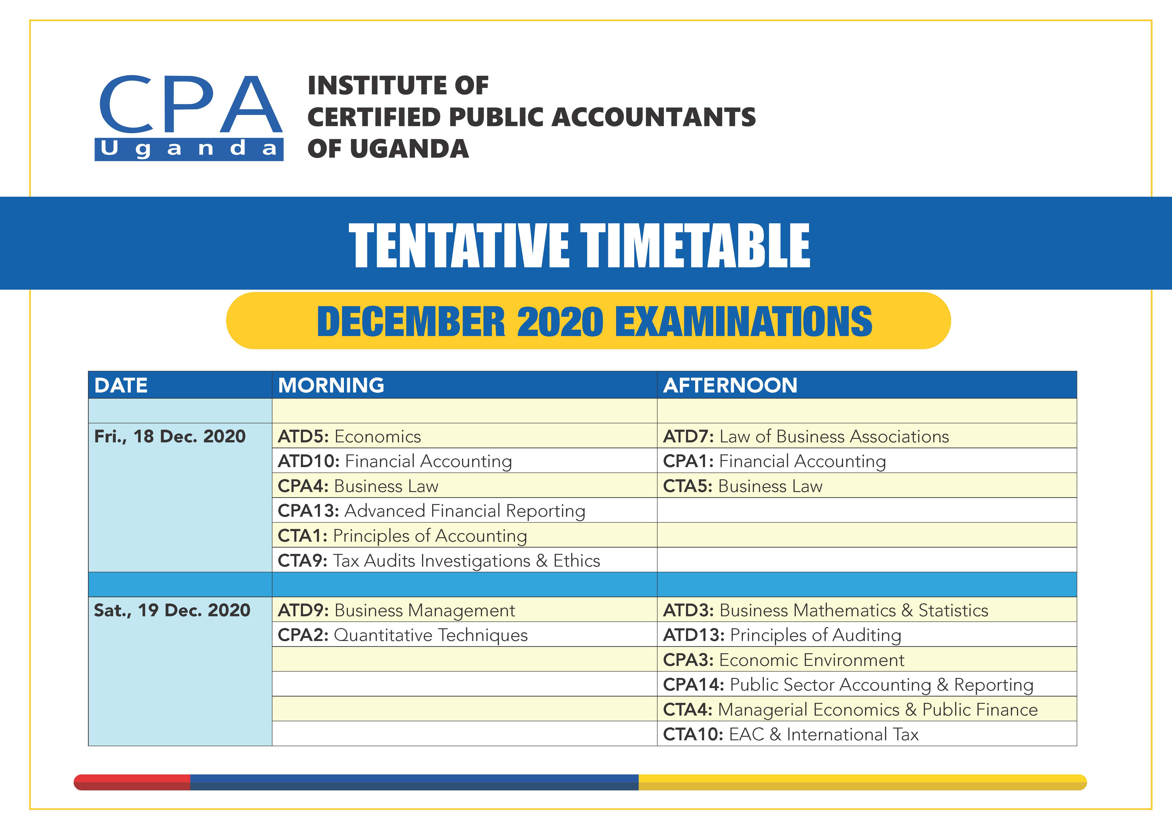 October 2020 | Institute of Certified Public Accountants of Uganda